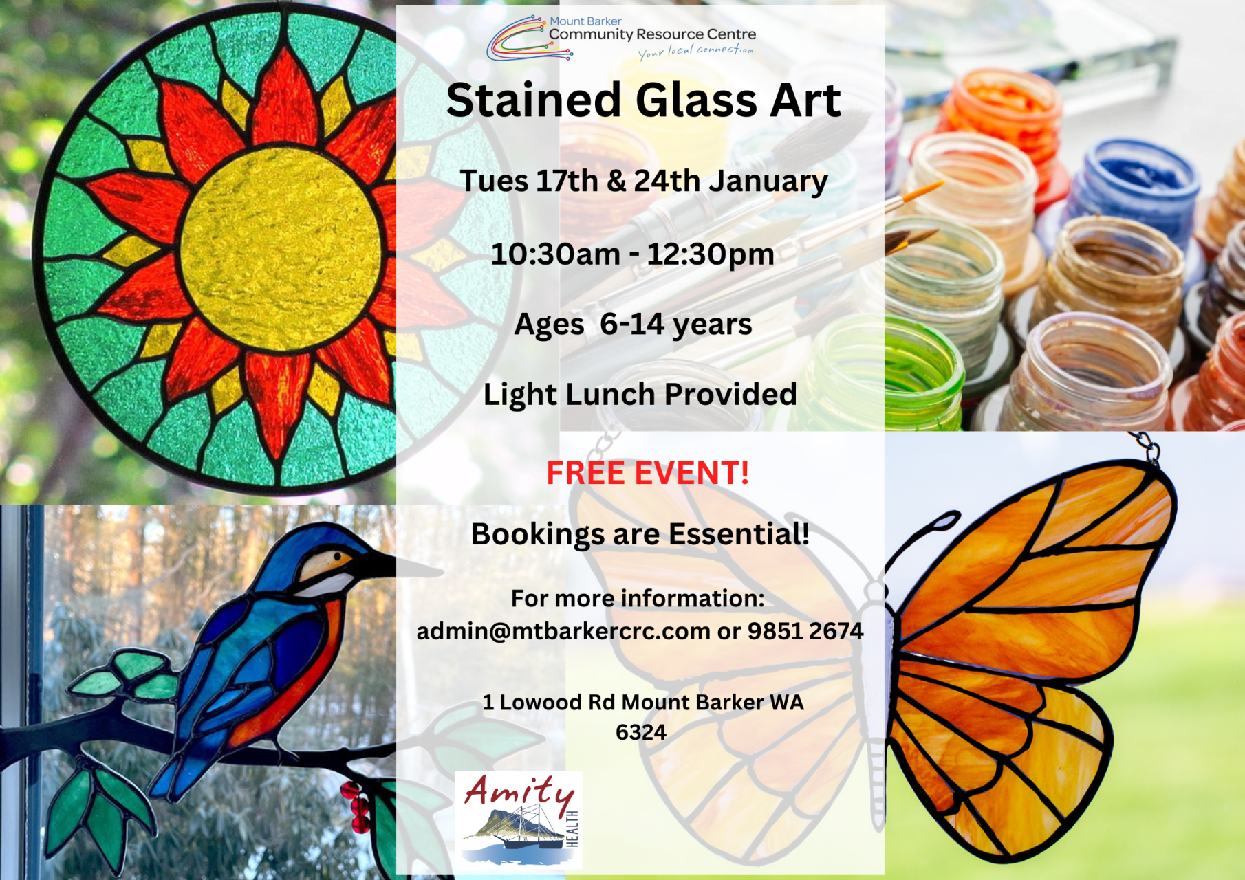 Stained Glass Art Workshop » Shire of Plantagenet